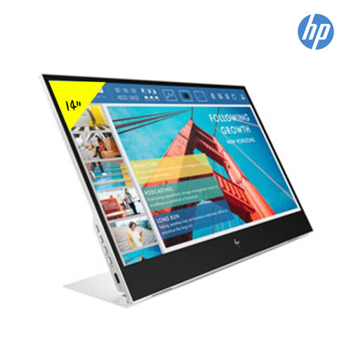 [1B065AA#AC3]HP E14 G4 Portable Monitor - Great Ocean