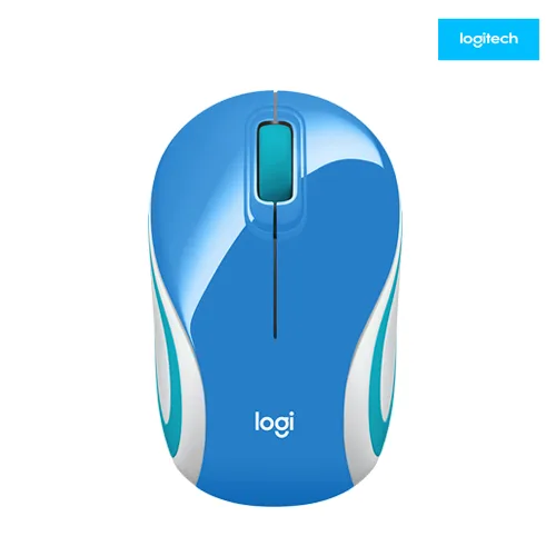 (M187-MINI-MOUSE-BL) Logitech M187 Mini Wireless Mouse Blue ราคา ถูก ...
