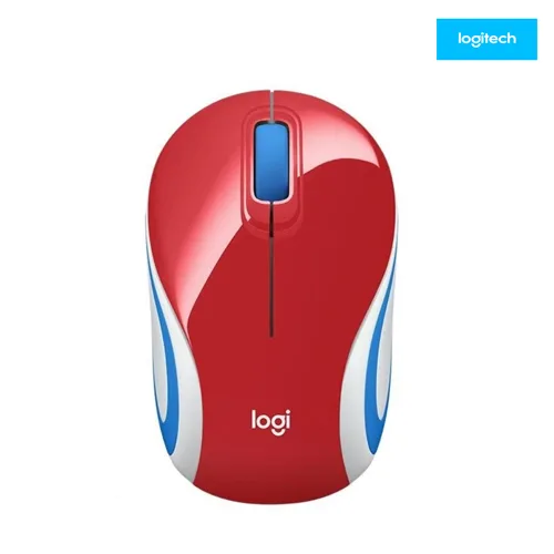 (M187-MINI-MOUSE-RD) Logitech M187 Mini Wireless Mouse Red ราคา ถูก ส่ง ...