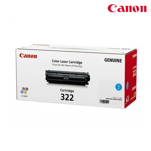 [CARTRIDGE-322C] Canon Cartridge-322C ตลับหมึกโทนเนอร์ สีฟ้า - Great Ocean