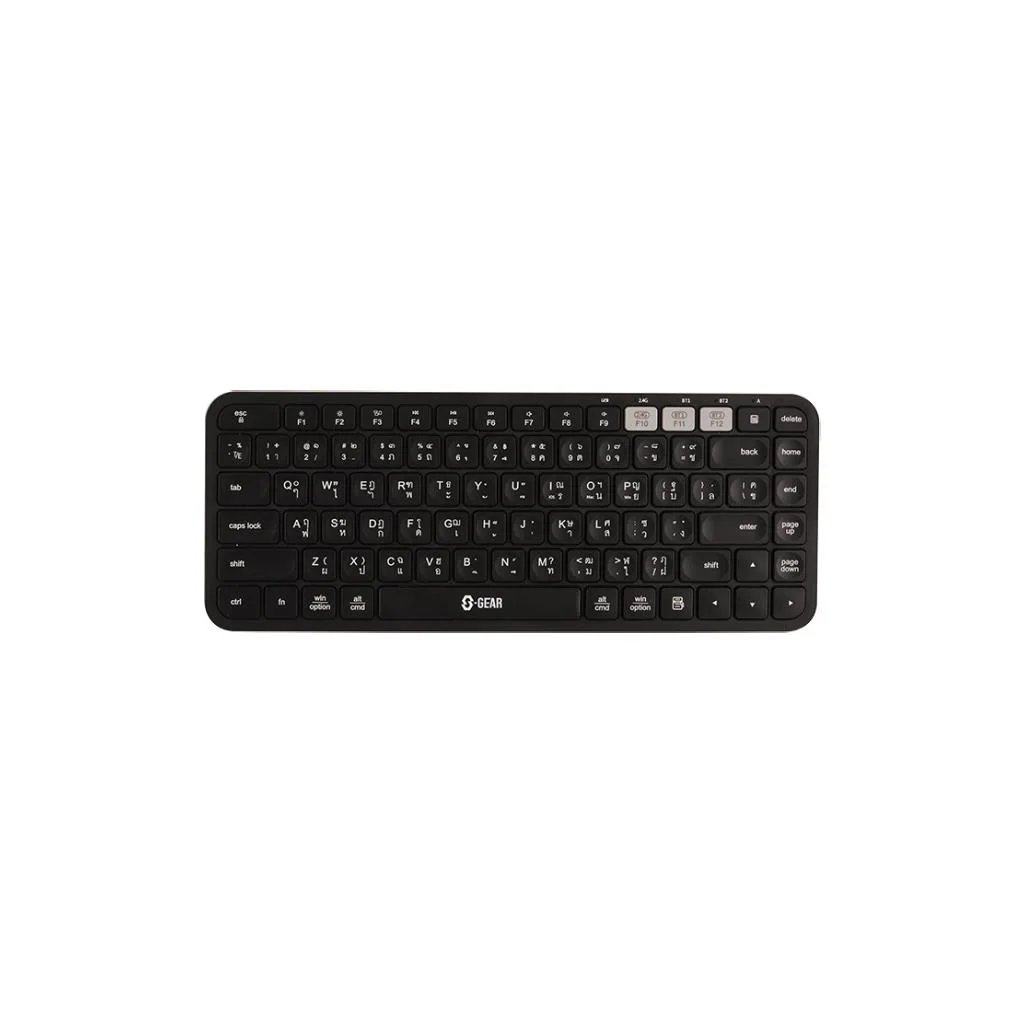 (KB-H701-MULTIDEVICE-BT) S-GEAR Wireless and Bluetooth Multi Device ...