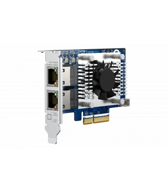 QNAP QXG-10G2TB Dual-port 10GbE PCIe Gen3 x4 Network Expansion Card ...