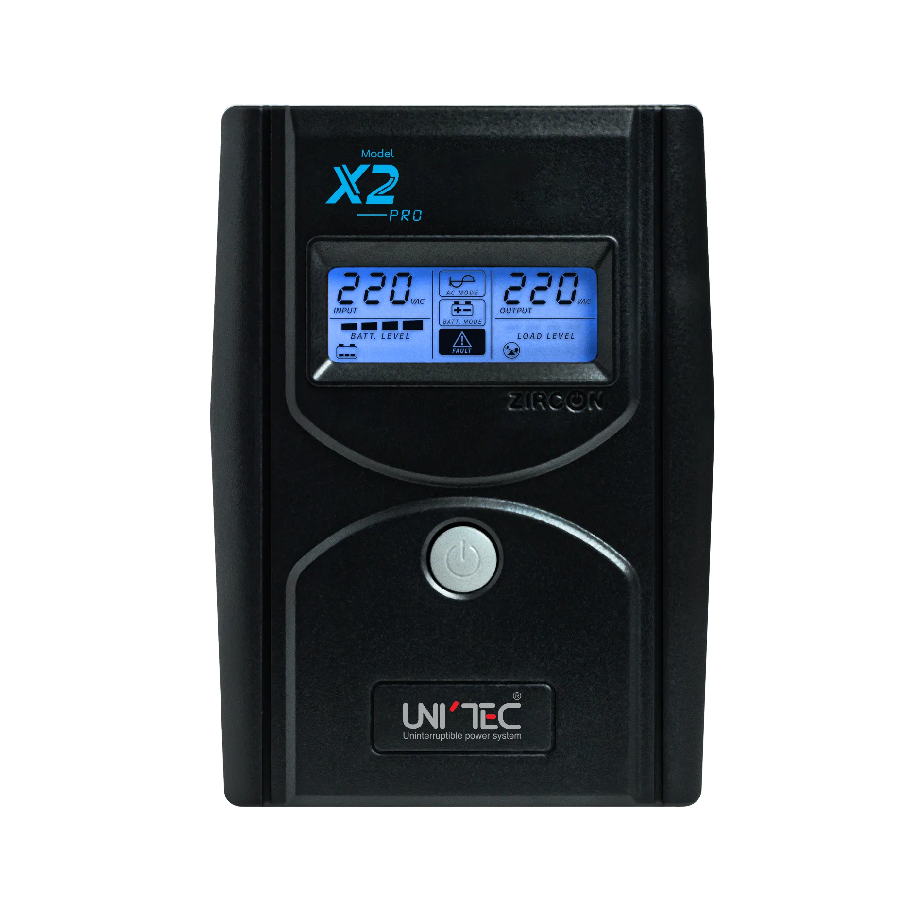 UPS Unitec Model : X2 Pro 1000VA/550W ราคา ถูก ส่งฟรี มีรับประกัน