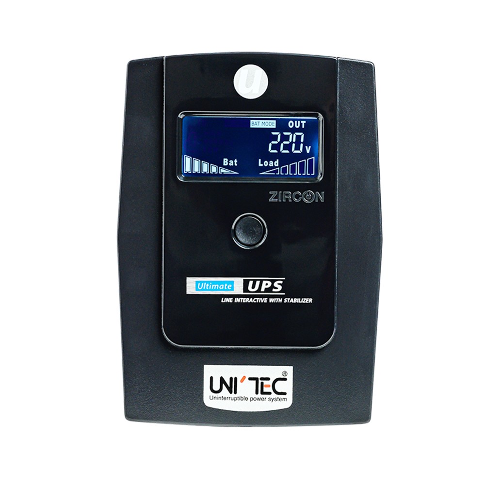 UPS UNITEC ULTIMATE 1000VA/550W ราคา ถูก ส่งฟรี มีรับประกัน
