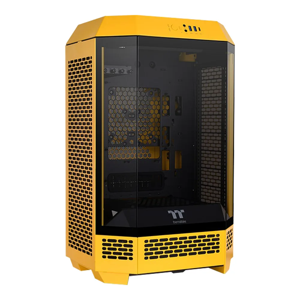 CASE (Computer Case) THERMALTAKE THE TOWER 300 BUMBLEBEE (YELLOW ...