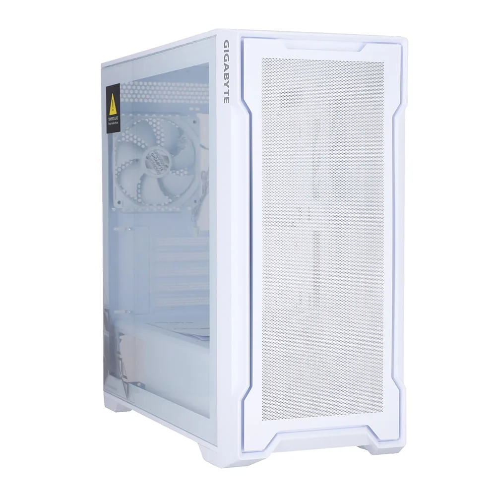 CASE (Computer Case) GIGABYTE C102 GLASS ICE (WHITE) (MICRO-ATX) (GB ...