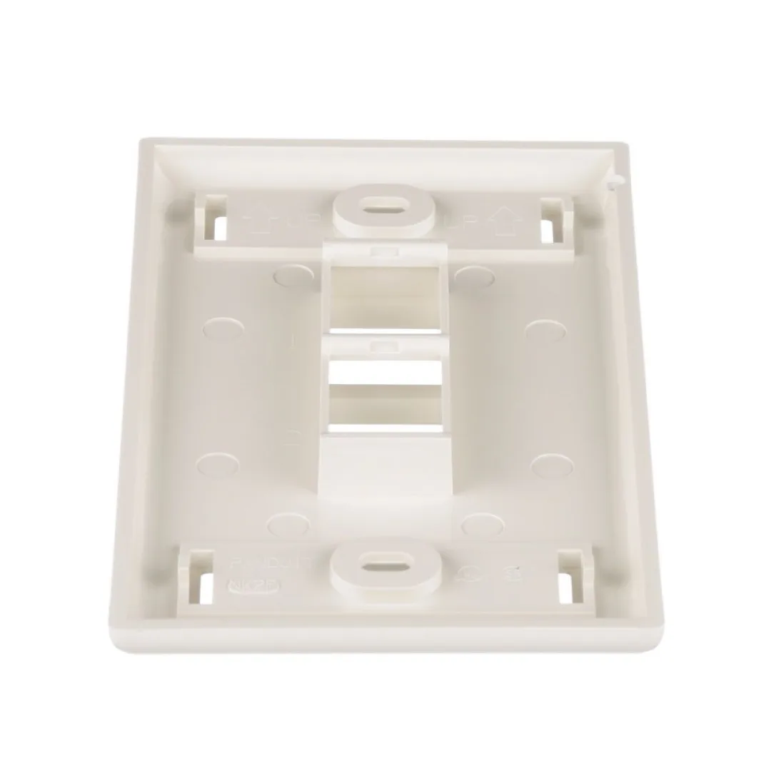 PANDUIT หน้ากากเต้ารับสายแลน 2 พอร์ต RJ45 Faceplate with lables Key ...